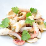 Kort gebakken inktvis met sweet chili van Jalapeño - Kriskookt